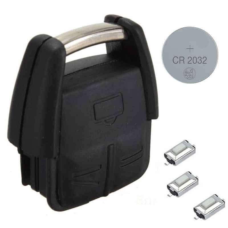 Peugeot DIY Repair Kit 2 Button Remote Car Key Fob Case With HU83 Blade ...