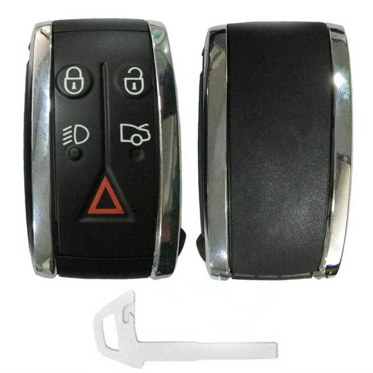 Remote Key Fob Case Shell Replacement With Blank Blade For Jaguar X S ...