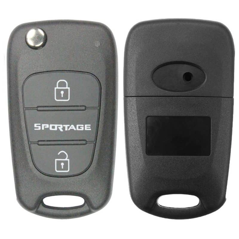 3 Button Remote Car Key Fob Case For Kia Sportage Picanto Rio With ...