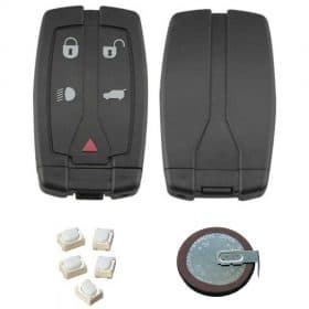 DIY Repair Kit For Land Rover Freelander 2 5 Button Dash Remote Key Fob ...