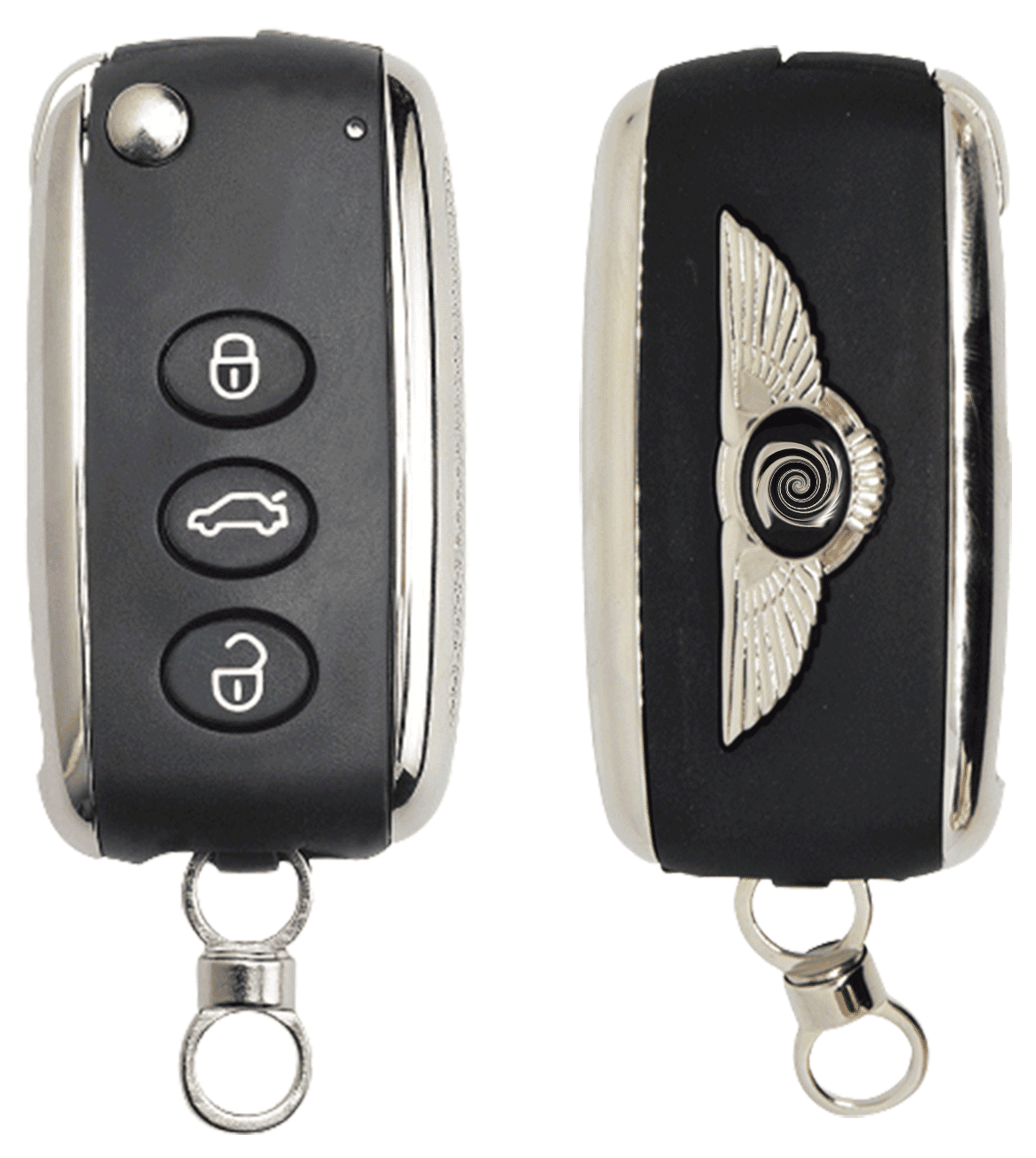 Bentley Replacement 3 Button Remote Key Fob Casing For Continental GT ...